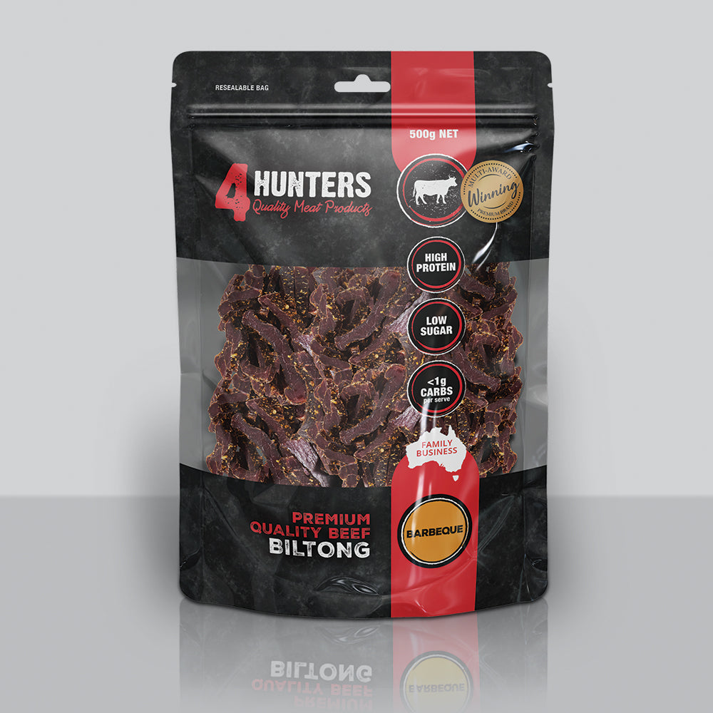 500g BBQ - Biltong – 4 Hunters Biltong