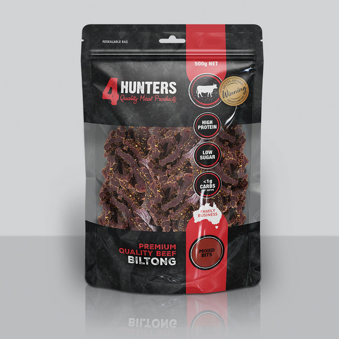 500g Mixed Bits – 4 Hunters Biltong