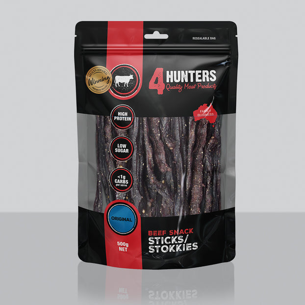 500g Original - Jerky / Stokkies – 4 Hunters Biltong